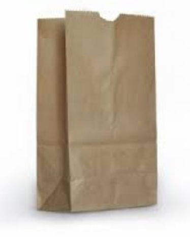 8″ X-Heavy Brown Paper Bag : MetroBagLLC