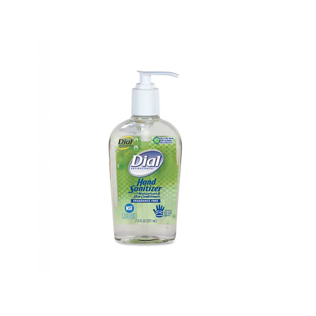 DIAL HAND SANITIZER GEL – 7.5 OZ PUMP BOTTLE : MetroBagLLC