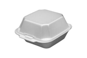 6″ x 6″ EcoPax Foam Sandwich Container : MetroBagLLC